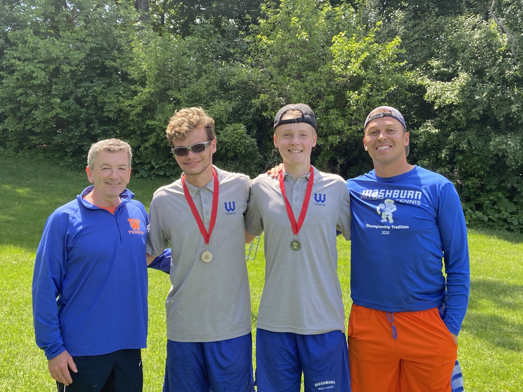 Luke & Nick Are Section Finalists, Advancing to State! – Washburn Tennis